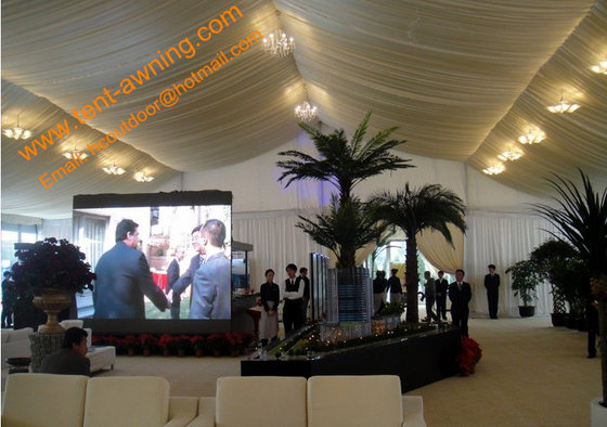 China Aluminum Structure PVC Party  Tent  Fire Retardant  Heavy Duty Clear Span Tent supplier