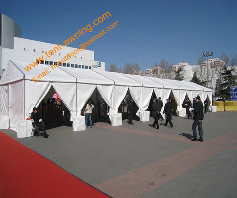 China 6m Width Trade Fair Tent Aluminum Event  Marquee Party Fire Retardant  Heavy Duty Tents supplier