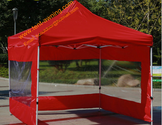 China PVC Walls Easy Up Screen Tent Waterproof Trade Show Exhibition 10'x10' Canopy supplier