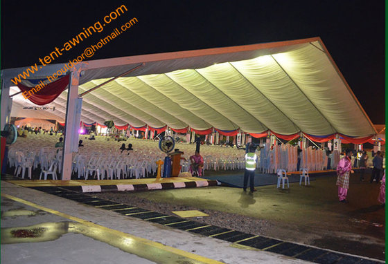 China Wedding Party Waterproof Tent  Canopy Aluminum Structure Fire Retardant Event  Marquee supplier