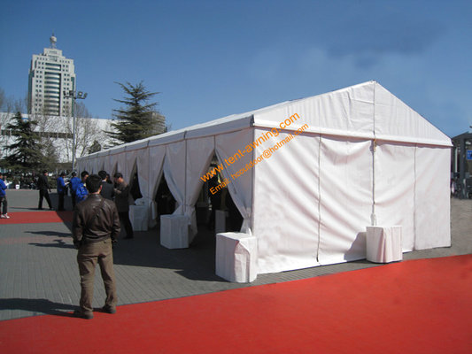 Aluminum Structure PVC Party  Tent  Fire Retardant  Heavy Duty Clear Span Tent supplier