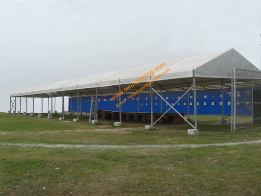 Outdoor Event Tent  6m width  Hard Pressed Extruded Aluminum Structure PVC Cover supplier
