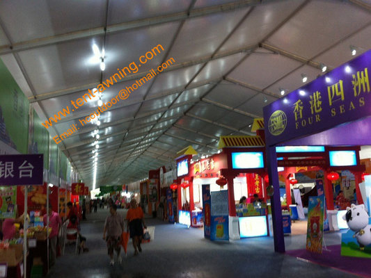 25x60m Ourdoor Aluminum Clear Span Large Trade Show  Exhibition Tent supplier