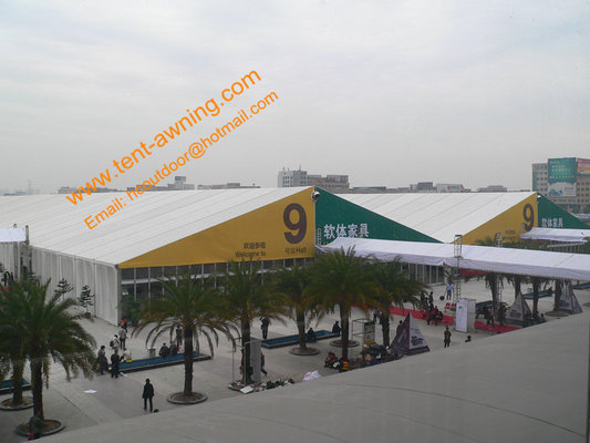 25x60m Ourdoor Aluminum Clear Span Large Trade Show  Exhibition Tent supplier