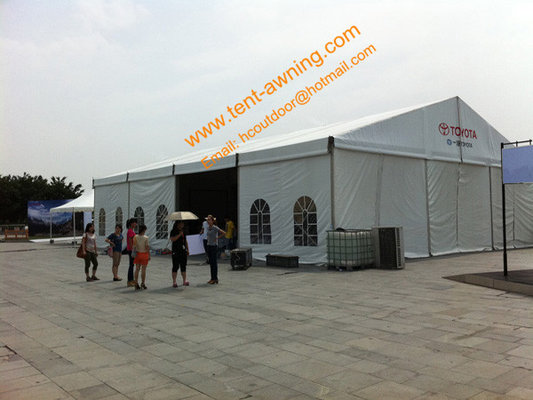 6m Width Trade Fair Tent Aluminum Event  Marquee Party Fire Retardant  Heavy Duty Tents supplier
