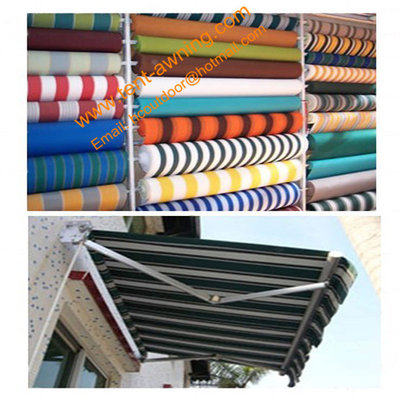 Manual Motorized Remote Control Waterproof Shade Awning Double Arms Retractable Awning supplier