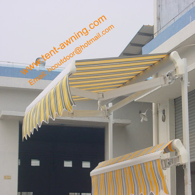 Patio Motorized Remote Control Retractable Awning and Canopies supplier