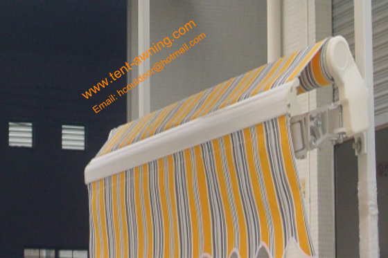 6x4m Patio Balcony Motorized Remote Control Automatic Large Retractable Awning supplier