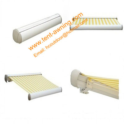 Outdoor Villa Balcony  Remote Control Electric Full Cassette Awning supplier