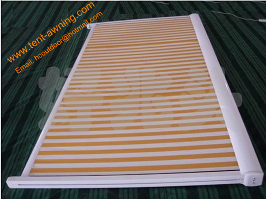 Customized Retractable Sunshade Motorized  Roof Awning for Conservatory supplier