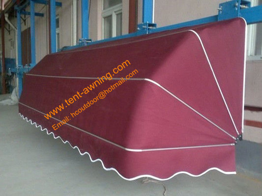 Outdoor Manual Retractable Door Entrance Dutch Awning Window Canopy supplier