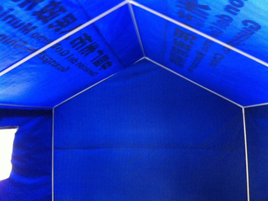 Outdoor Relief Refugee Tent 3x4m Waterproof UV Resistance Emergency Disaster Tents supplier