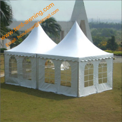 Fireproof Wedding Event Trade Show Tent 4x4m Outdoor Pagoda Party Tent supplier