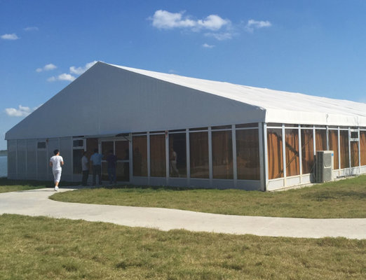 Luxury Design Large Capacity Outdoor Wedding Marquee Tent  All Weather Proof Aluminum Clear Span Tents supplier