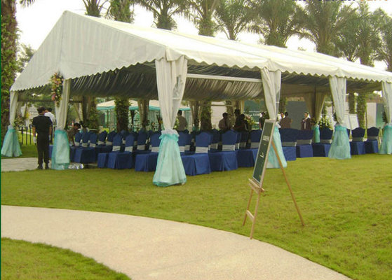 Luxury Design Large Capacity Outdoor Wedding Marquee Tent  All Weather Proof Aluminum Clear Span Tents supplier