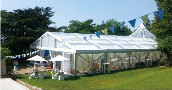 Fire Retardant Transparent  Wedding Marquee Aluminum Structure Water Proof Tents supplier