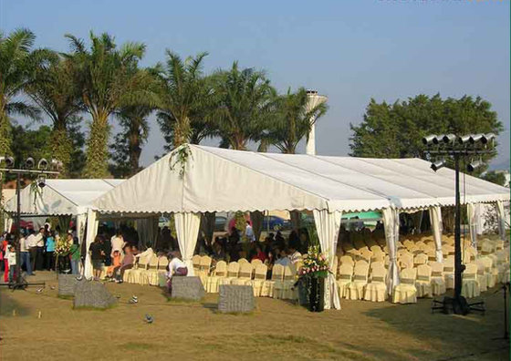Fire Retardant Large Wedding Tent Aluminum Structure Water Proof Tents Marquee supplier