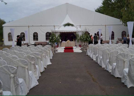Mobile Temporary Rental Wedding Canopy Aluminum Fireproof  Marquees Guangzhou Factory supplier