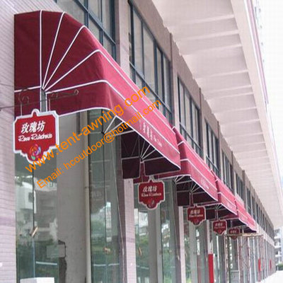 Outdoor Manual Retractable Door Entrance Dutch Awning Window Canopy supplier