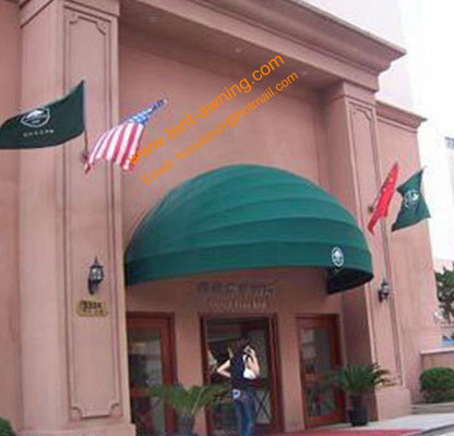 Half Round Elegance European Style Customized Size Hotel Door Entrance Awning supplier