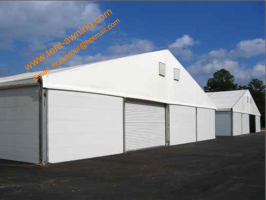 Durable Industrial Storage Tent Aluminum Structure Waterproof  Wind Resistance supplier