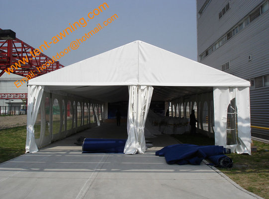 Aluminum Structure Outdoor Marquee PVC Party  Tent  Fire Retardant Clear Span Tent supplier