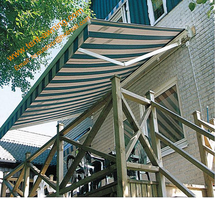 Waterproof  UV Resistance  Retractable Balcony Awning Aluminum Customized Sizes Awnings supplier