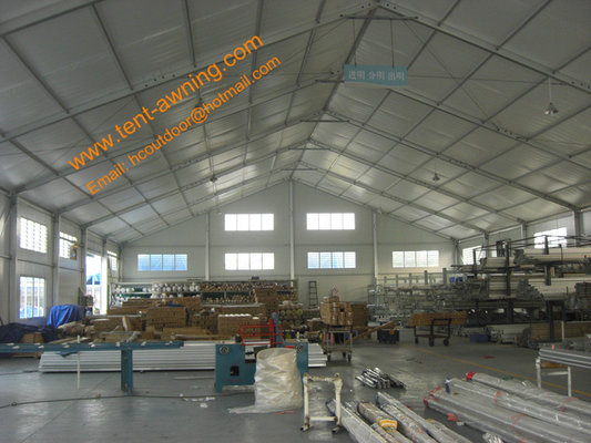 Windproof Temporary Workshop Tent Aluminum Structure Waterproof Marquee Tents supplier