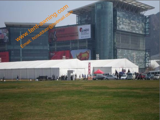 Temporary Big Tent for Exhibition Aluminum Clear Span Large Trade Show  Marquee 30x60m supplier