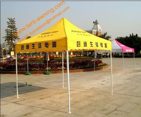 Outdoor Advertising Promotion Tent UV Resistant Oxford Cover Foldable Fold Up Canopy supplier