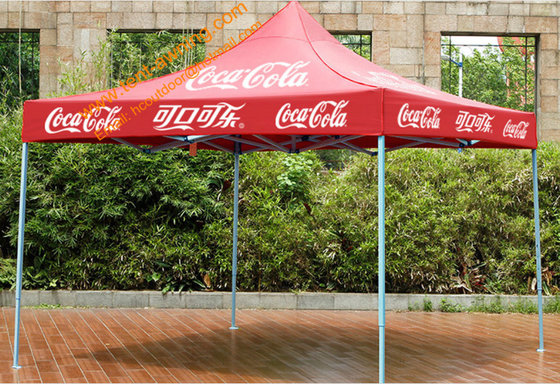 Pop Up Folding Canopy Tent Outdoor Waterproof Oxford Cover Printing Advertising Tents supplier