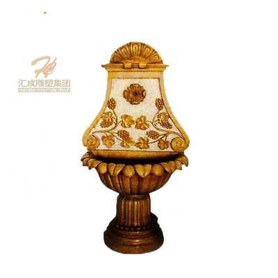 China Factory Manufactured Mounted Marble Wall Fountain supplier