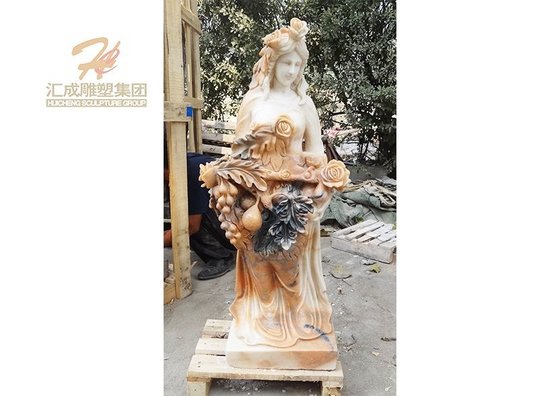 Life Size Hand Carved Marble Lady Statue supplier