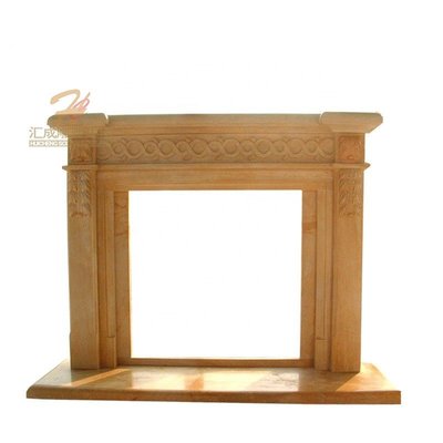 Custom Wholesale Low Price Marble Stone Fireplace supplier