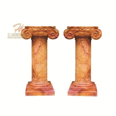 Factory Supply Modern White Marble Column Decorative Pillarle supplier