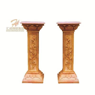 Customized House Decorative Pillars Marble Columns supplier