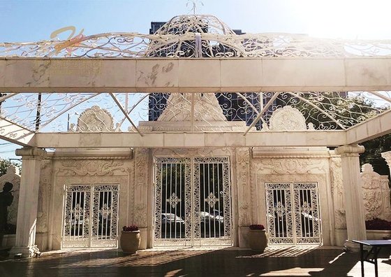 Marble Gallery Long Corridor Gazebo for Wedding supplier
