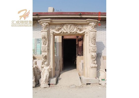 European Style Door Frame Highly Polished Surround supplier