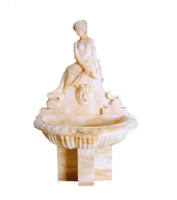 Hand Carved Natural Marble Water Fountain Garden Decoration supplier