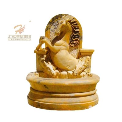 Hand Carved Natural Marble Water Fountain Garden Decoration supplier