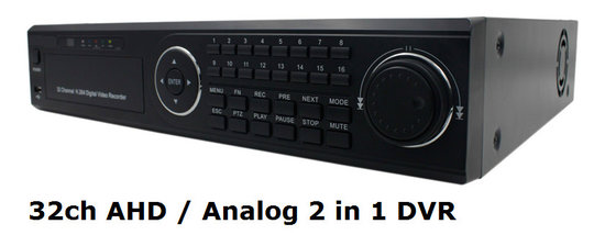 32 Channel AHD DVR 720P Cloud Network Function 3G Wireless Dongle