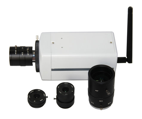 HD IP Cameras Support HD 720P(1280*720), Motion Detection,Privacy Mask, Interchangeable Lens