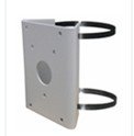 Lightweight CCTV  Metallic Pipe Holder , Speed Dome CCTV Spare Parts