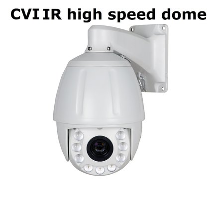 High IR Speed Dome HD CVI Camera Real Time Transmission , 960P / 20X Zoom OSD Menu