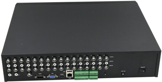 32ch AHD / TVI / Analog / IP DVR 4-In-1 HD TVI DVR 4*HDD Or 8* HDD Optional