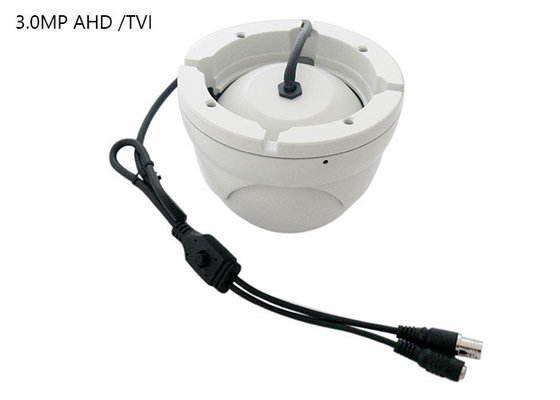 Industry quality level full metal dome camera with 3.0M pixels 2048x1536 AHD / TVI dual output