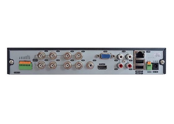 Black Super High Resolution 8 Channel Hybrid Dvr DVR System 4.0M Pixels