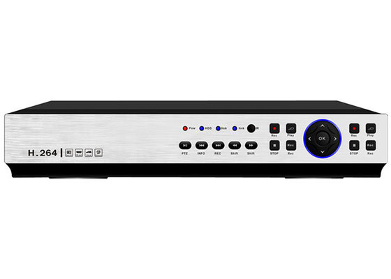 4ch 3.0M Pixels Hybrid Security DVR Digital Video Recorder With Metal Front Panel