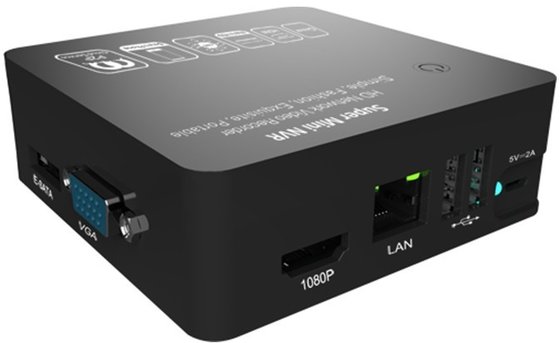 Mini Intelligent HD Network Video Recorder 720P / 1080P With 4 Channels