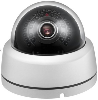 1/3' 1000TVL HDIS Dome Camera 3 Axis Inner Bracket with 30 LEDs